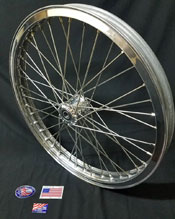 Bobber Chopper Spool Hub Wire Wheels